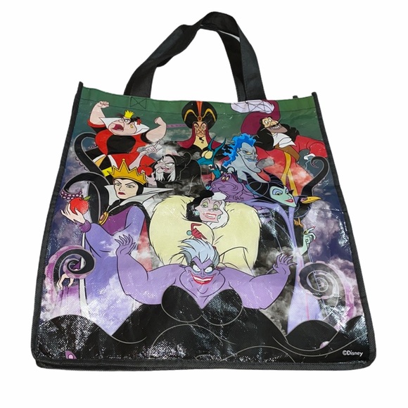 Disney | Bags | Disney Villains Reusable Tote Bag | Poshmark